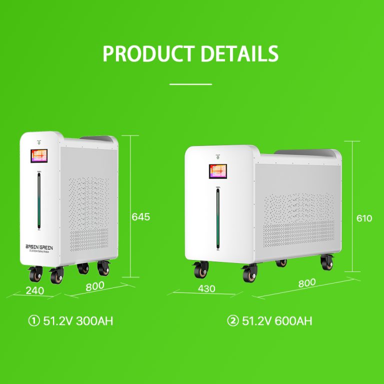 Lager Capacity 30kWh 51.2V 600Ah LiFePO4 Batteries for Solar Home ...